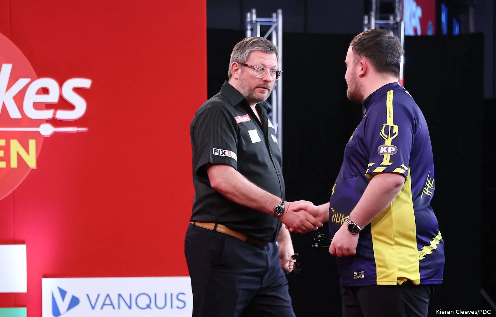 "He absolutely smashed me to bits!" - James Wade full of praise for Luke Littler after 2025 UK ...